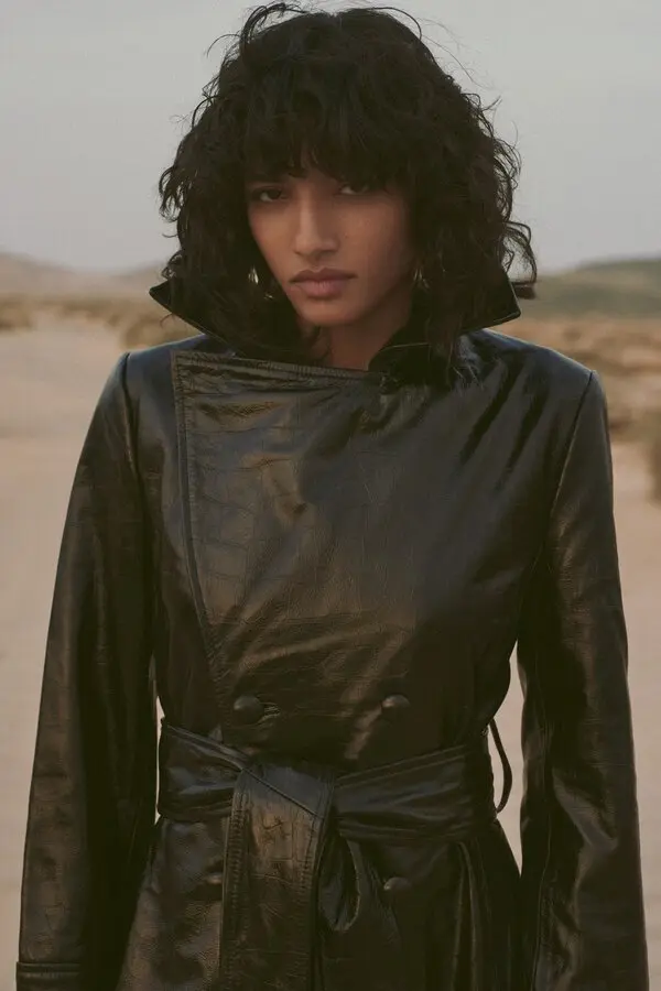 SAME The Leather Trench