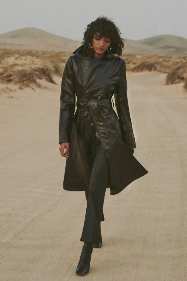 SAME The Leather Trench