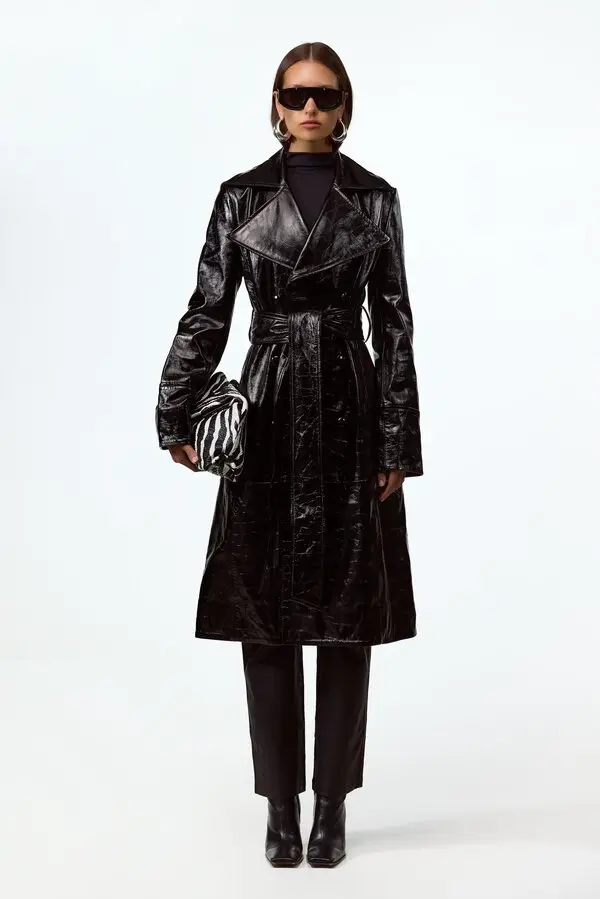 SAME The Leather Trench