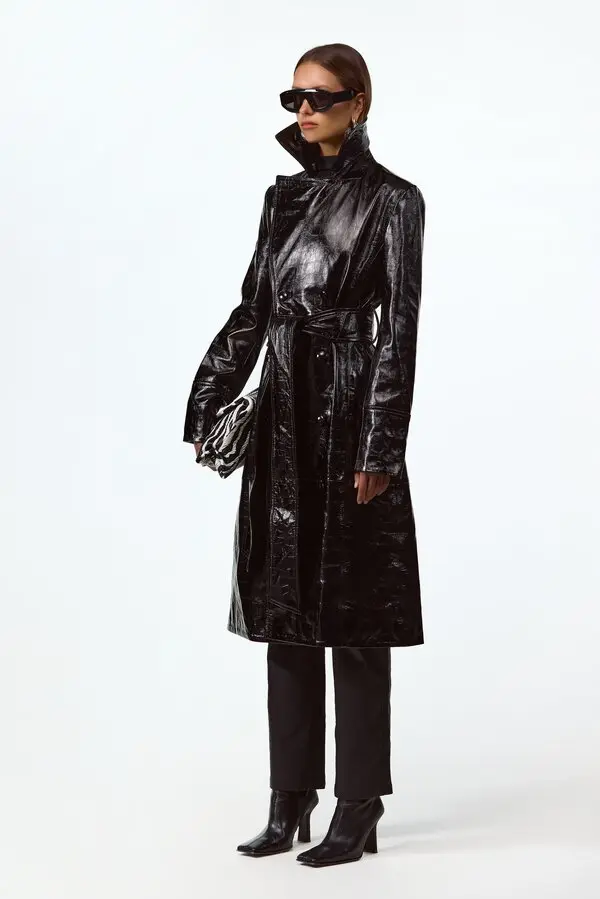 SAME The Leather Trench