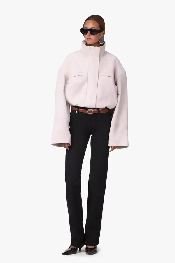 SAME The Suede Bomber Jacket