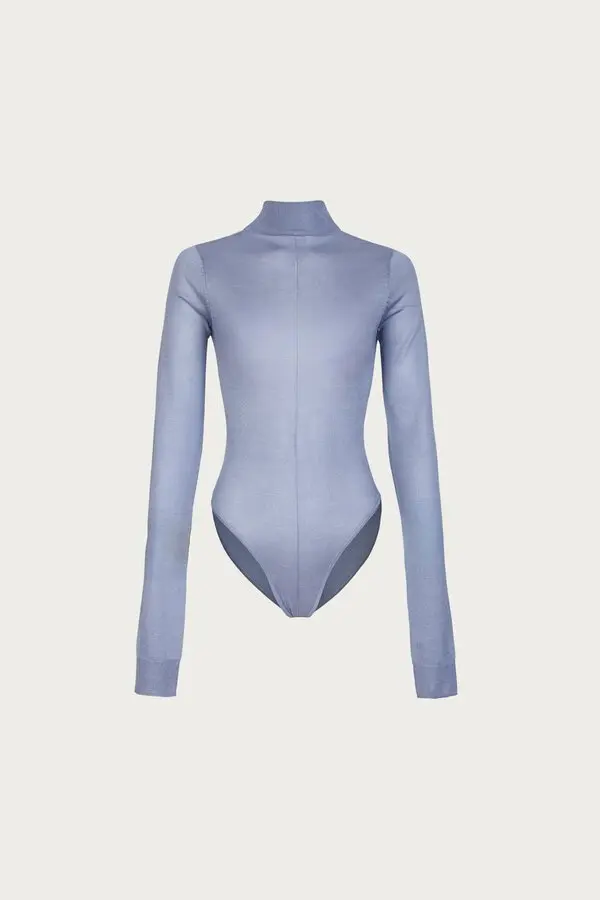 SAME Open Back Knit Bodysuit