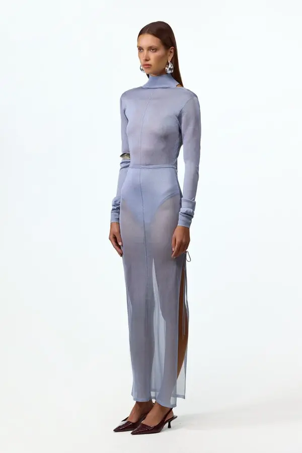 SAME Open Back Knit Bodysuit