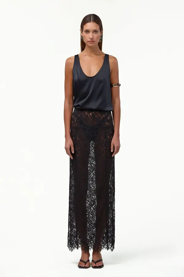 SAME Lace Maxi Skirt