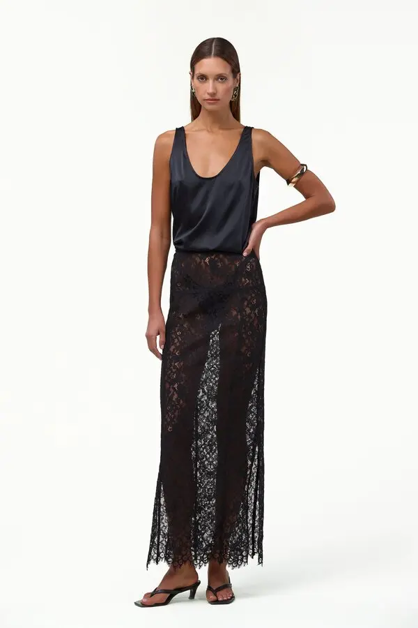 SAME Lace Maxi Skirt