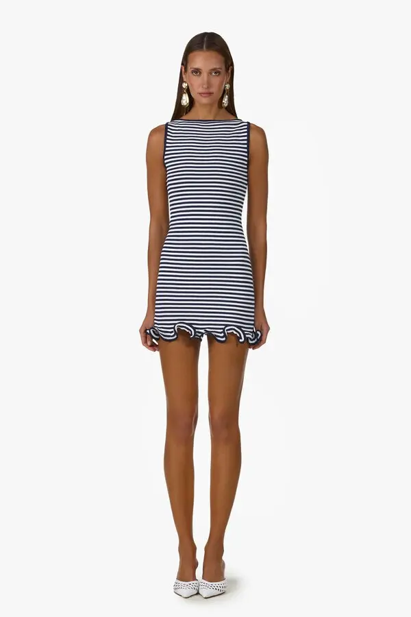 NEW RELEASE Ruffle Hem Tank Mini Dress