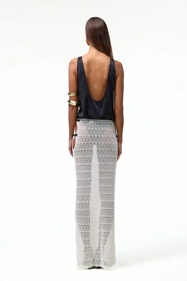 SAME Keyhole Maxi Skirt