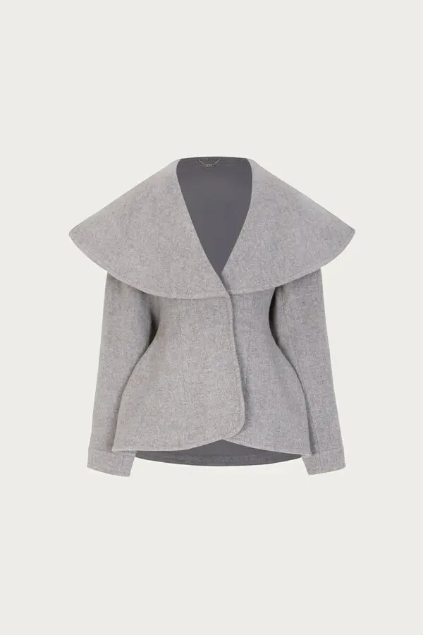 SAME Short Wool Coat