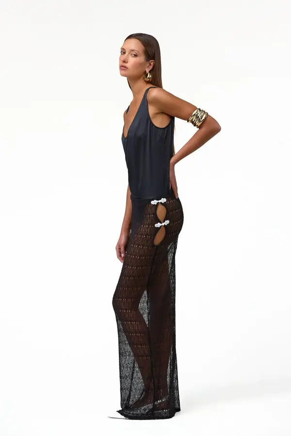 SAME Keyhole Maxi Skirt