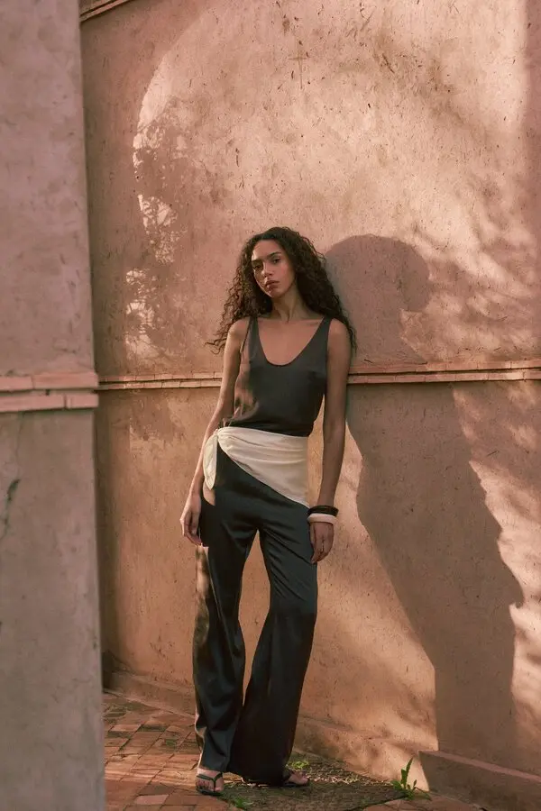 SAME Silk Pant