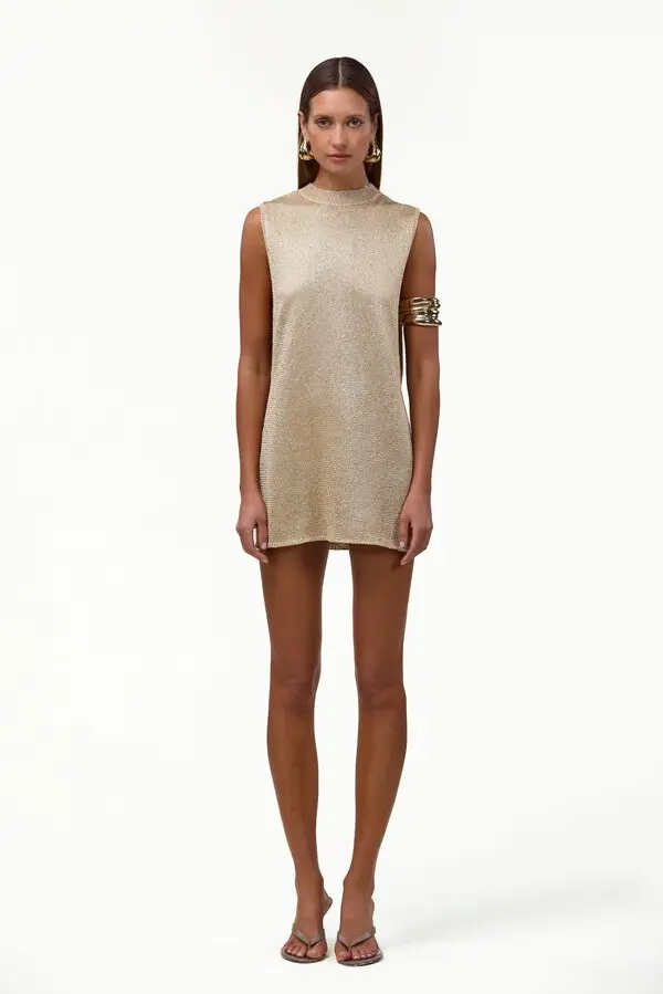 SAME Sleeveless Knit Mini Dress