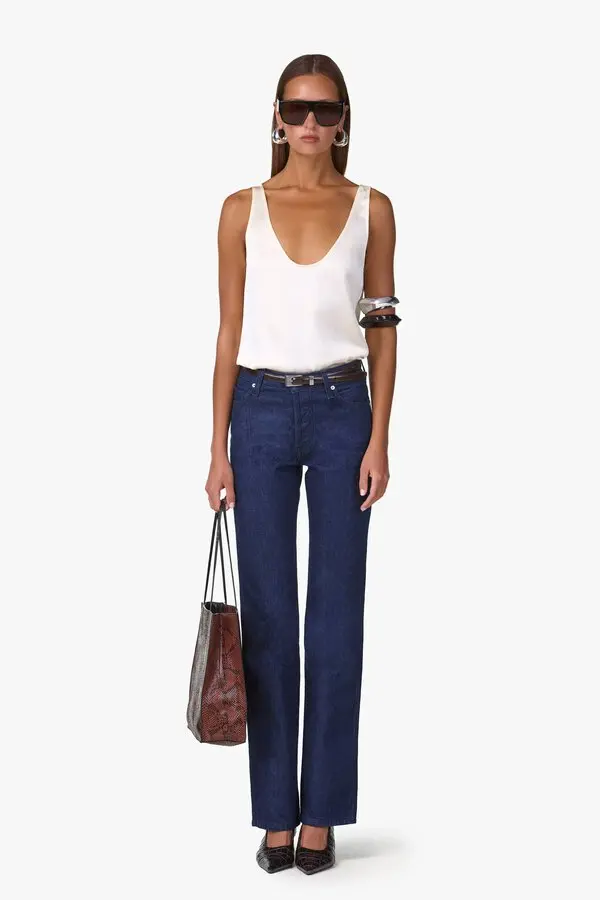 SAME DENIM The Perfect Jean - Dark Indigo