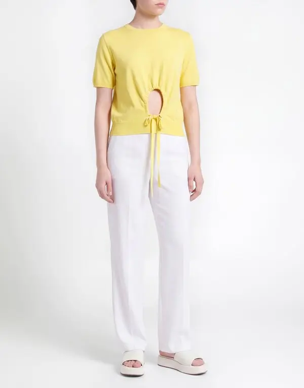 COMPAGNIA ITALIANA Knit Cropped Sweater