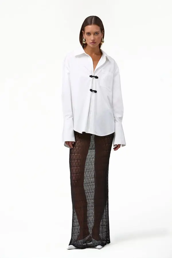 SAME Oversized Poplin Shirt