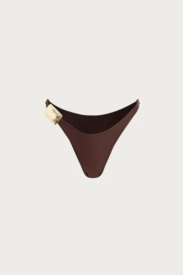 SAME LOS ANGELES Hammer 90s Bottom - Chocolate Brown