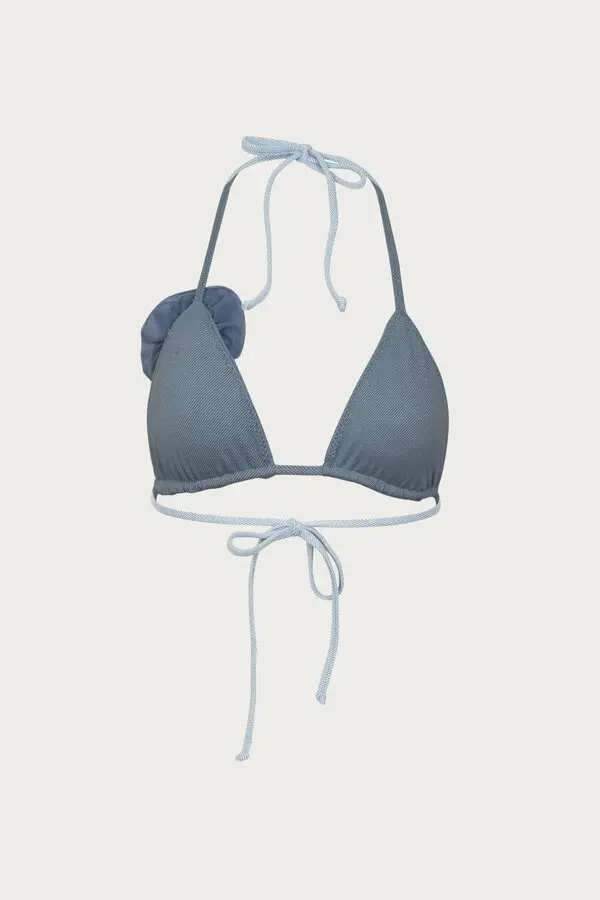 SAME LOS ANGELES Rose Triangle Top