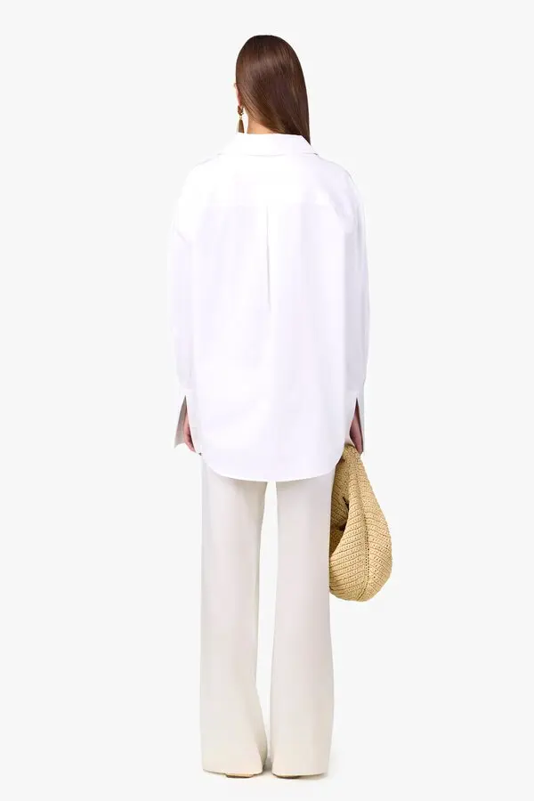 SAME Oversized Poplin Shirt