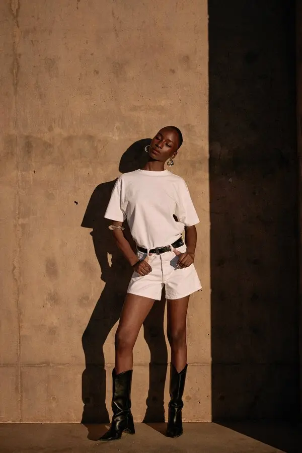 SAME DENIM The Perfect Denim Short