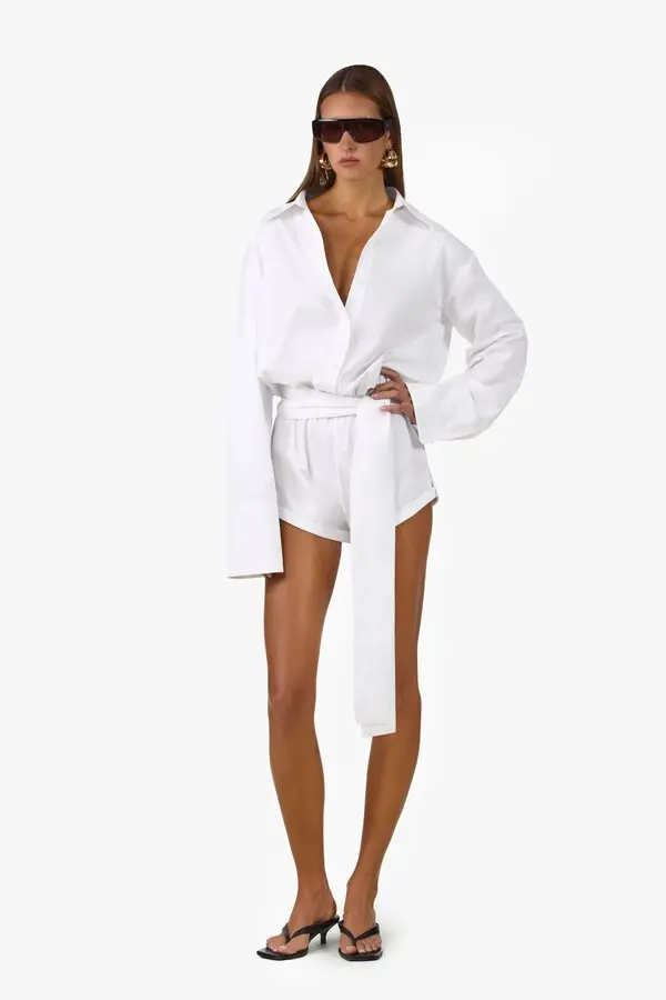SAME Poplin Romper