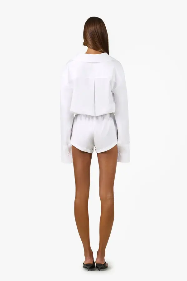 SAME Poplin Romper