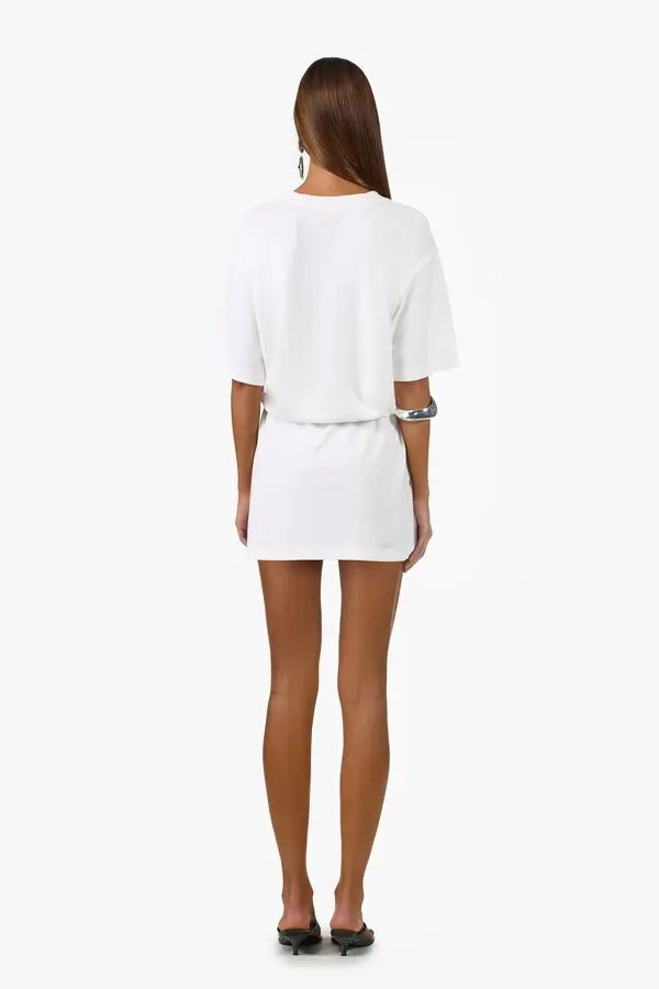 SAME Stone Beaded T-shirt Dress