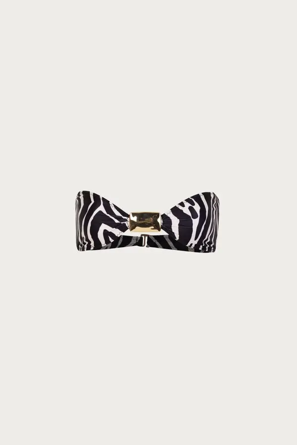 SAME LOS ANGELES Hammer Bandeau Top