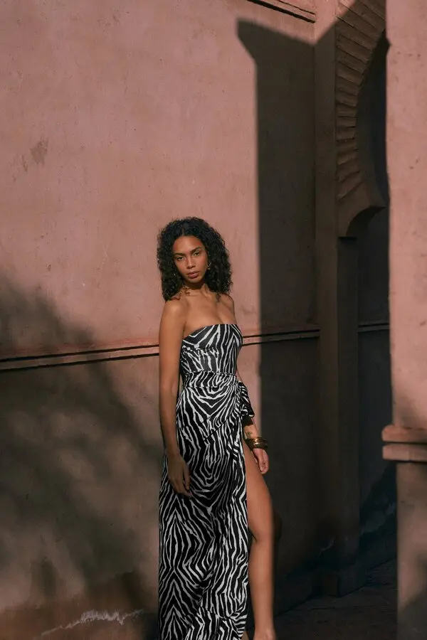 SAME LOS ANGELES Strapless One Piece