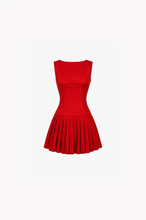 SAME Poplin Mini Dress