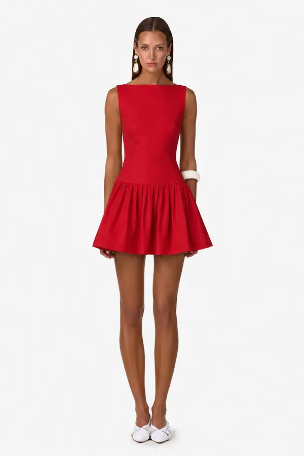 SAME Poplin Mini Dress