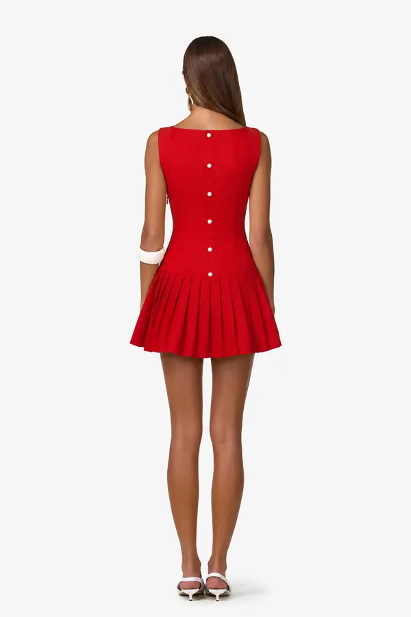 SAME Poplin Mini Dress