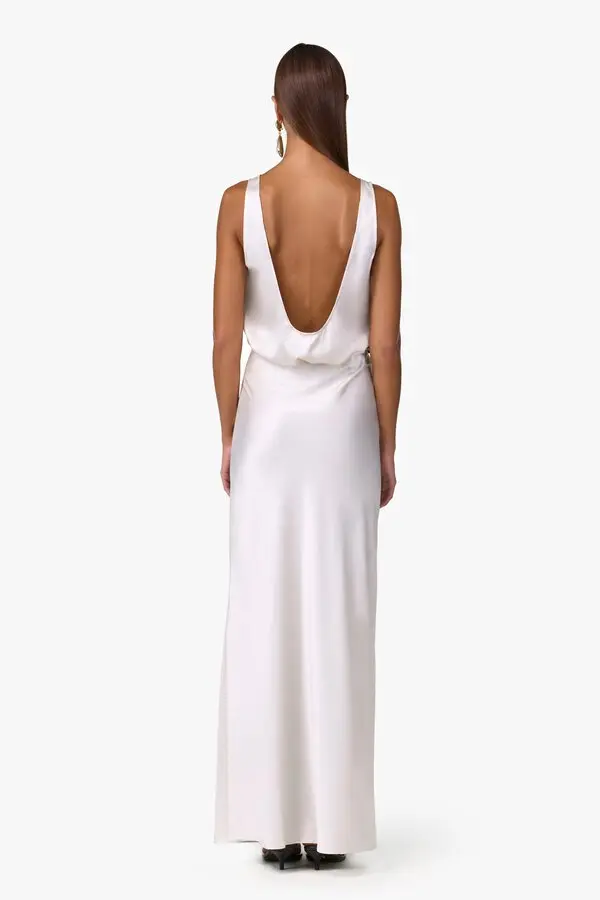SAME Silk Maxi Skirt