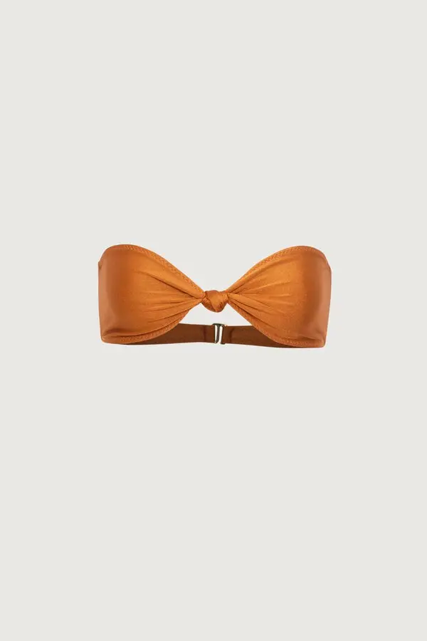 SAME LOS ANGELES Knotted Bandeau Top