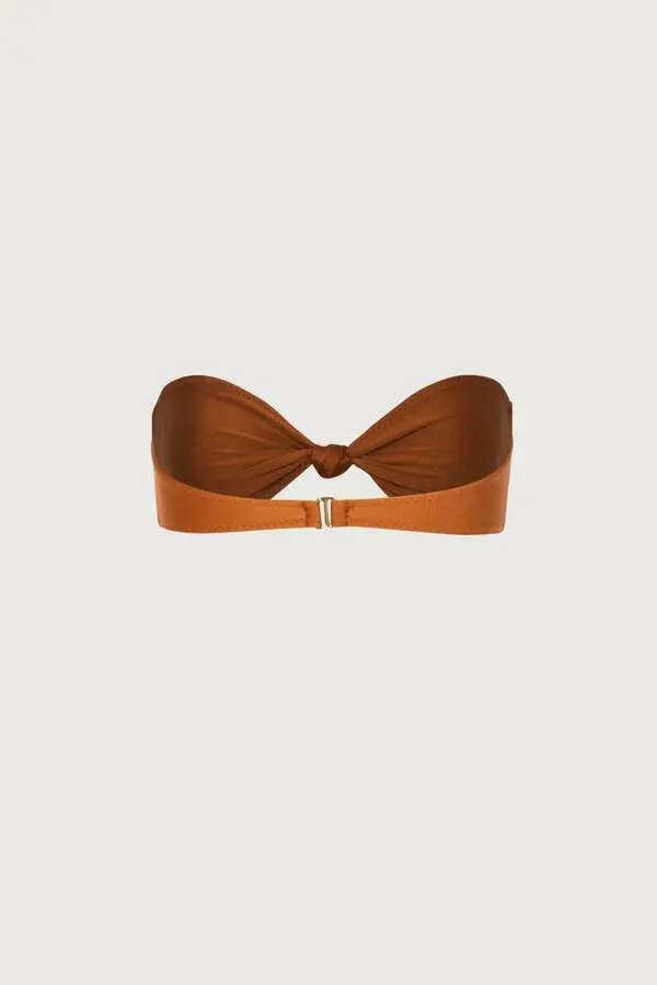 SAME LOS ANGELES Knotted Bandeau Top