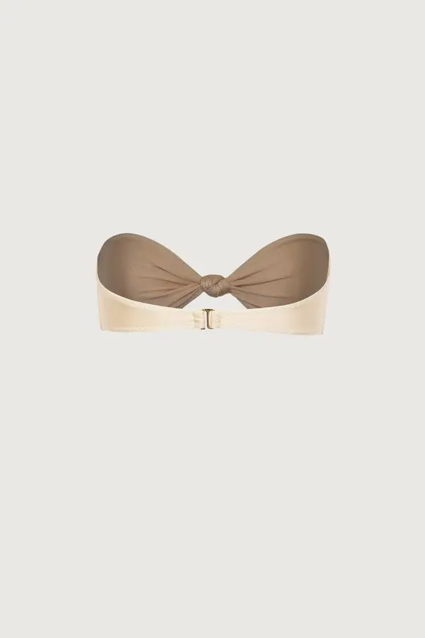 SAME LOS ANGELES Knotted Bandeau Top