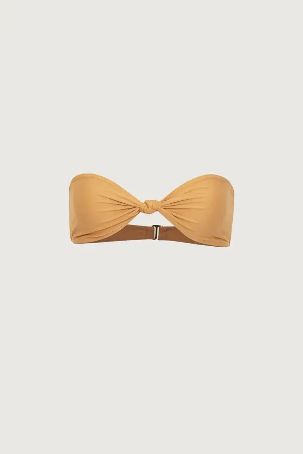 SAME LOS ANGELES Knotted Bandeau Top