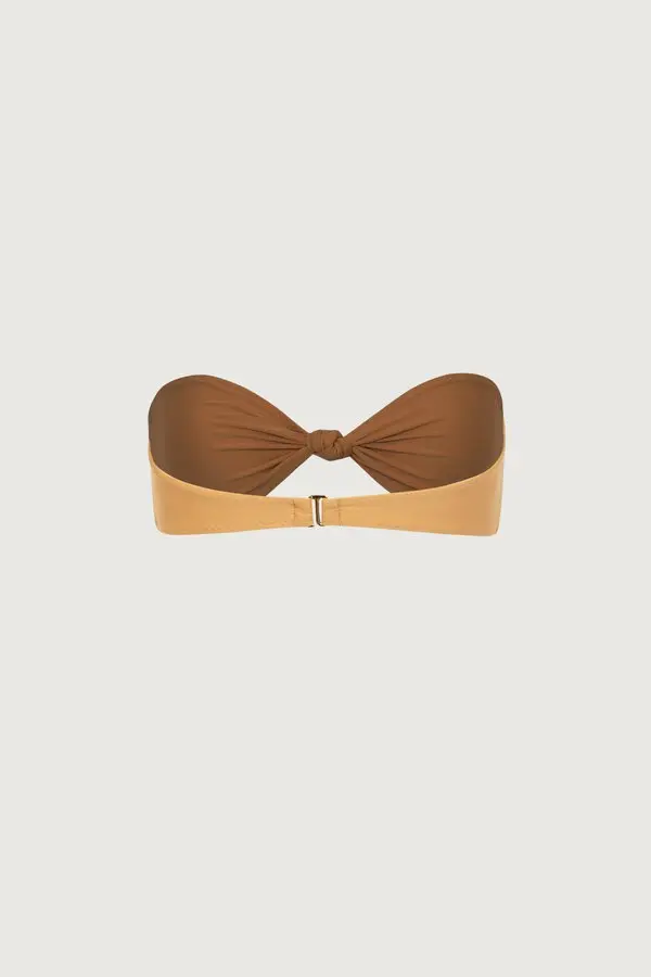 SAME LOS ANGELES Knotted Bandeau Top