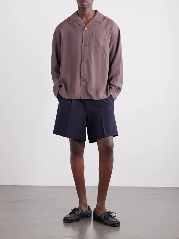 FRAME Modal-blend Pyjama Shirt