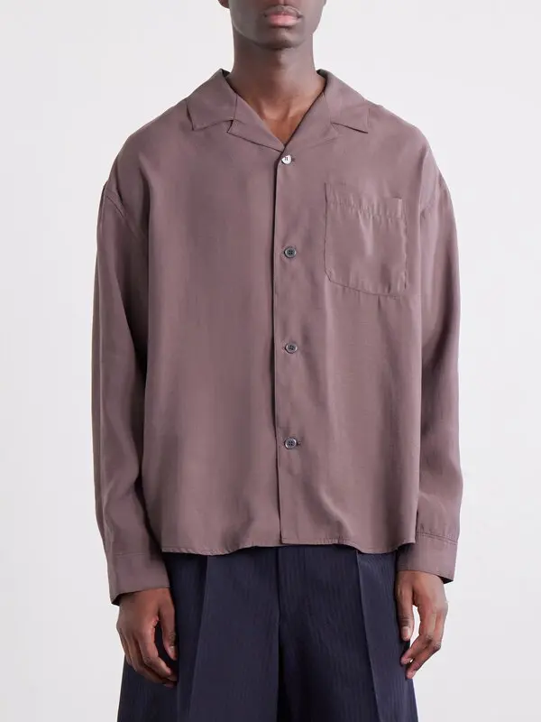 FRAME Modal-blend Pyjama Shirt