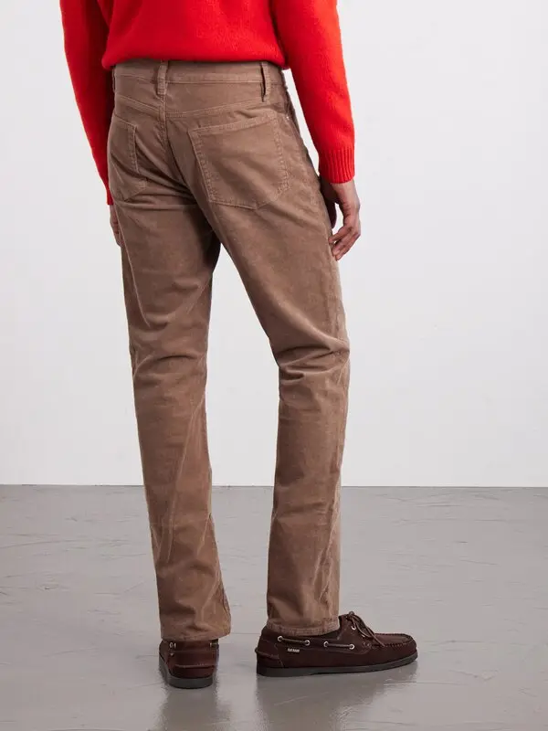 FRAME Modern Straight-leg Corduroy Trousers