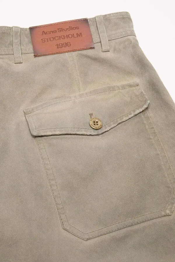 Acne Studios Casual Trousers With Belt Loops