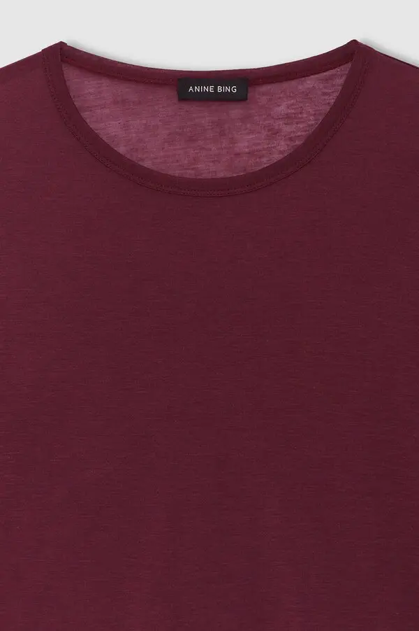 ANINE BING Sylvie T-shirt - Red