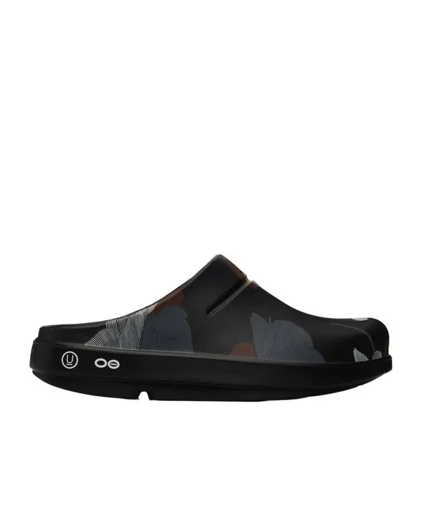 Undercover Floral-print Sandals - Black Base