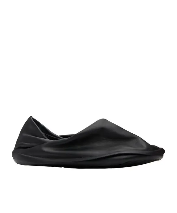Issey Miyake Camper X Homme Plissé Collaboration Peu Form Loafers - Black