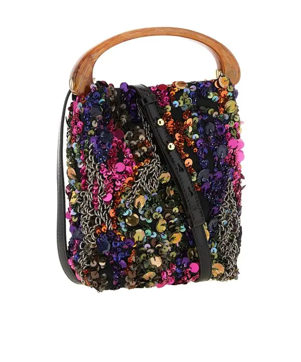 Dries Van Noten Micro Embellished Tote Bag