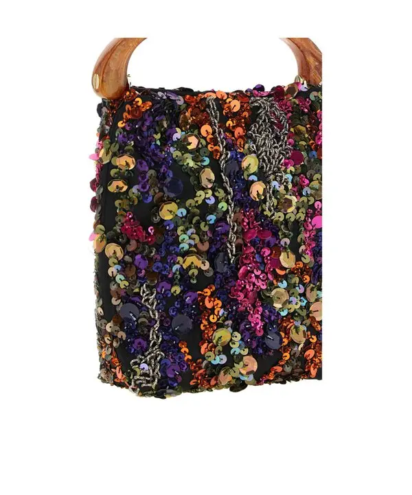 Dries Van Noten Micro Embellished Tote Bag