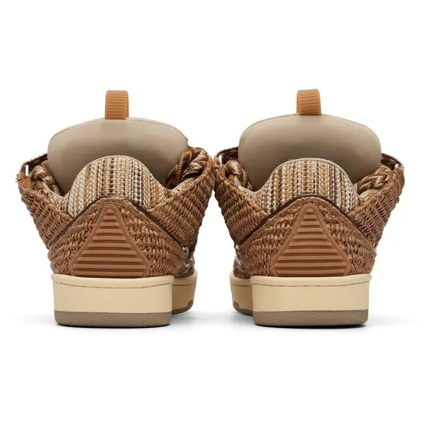 LANVIN Curb Lace-up Sneakers