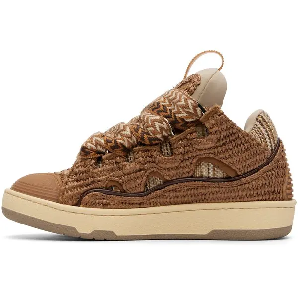 LANVIN Curb Lace-up Sneakers