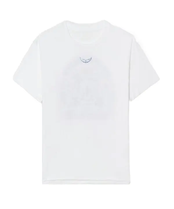 Zadig&Voltaire Rhinestone Wing T-shirt - White
