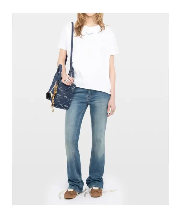Zadig&Voltaire Rhinestone Wing T-shirt