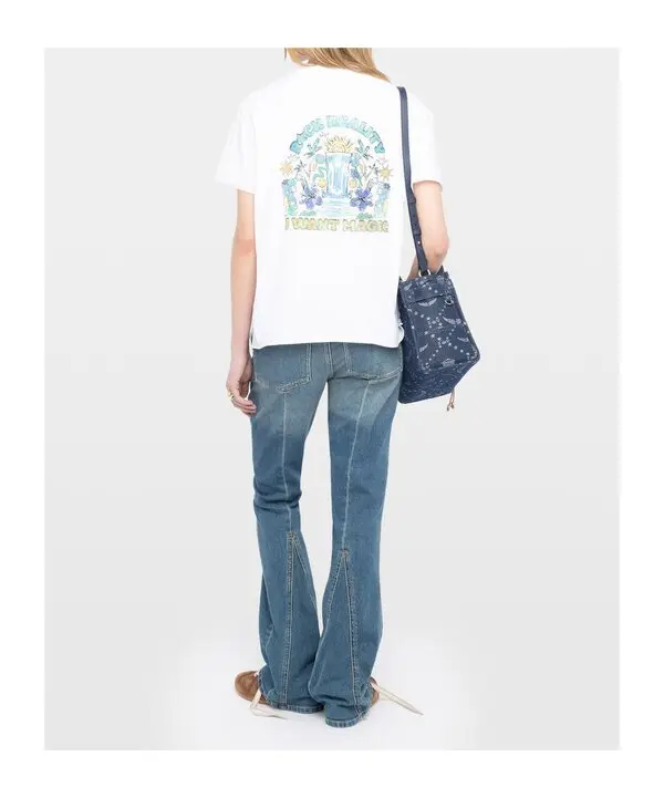 Zadig&Voltaire Rhinestone Wing T-shirt